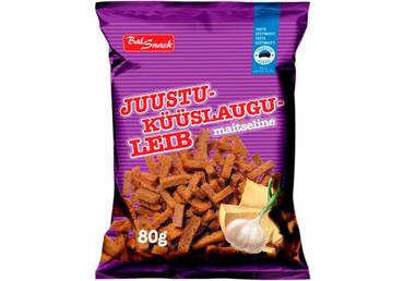 Juust.küüslaugumaits.leib BALSNACK 80g | BARBORA