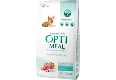 Kuivtoit kutsikatele kalk.OPTIMEAL 1.5kg | BARBORA